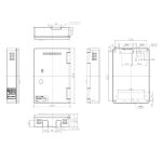 Raccessシリーズ関連（VERSA II）外形図・切欠図 | | 美和ロック（株）