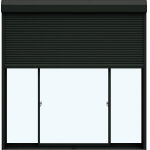 MYB70295S | エピソードII防火窓 GNEO シャッター付両袖片引き窓 25624 外観B7 | YKK AP（株）